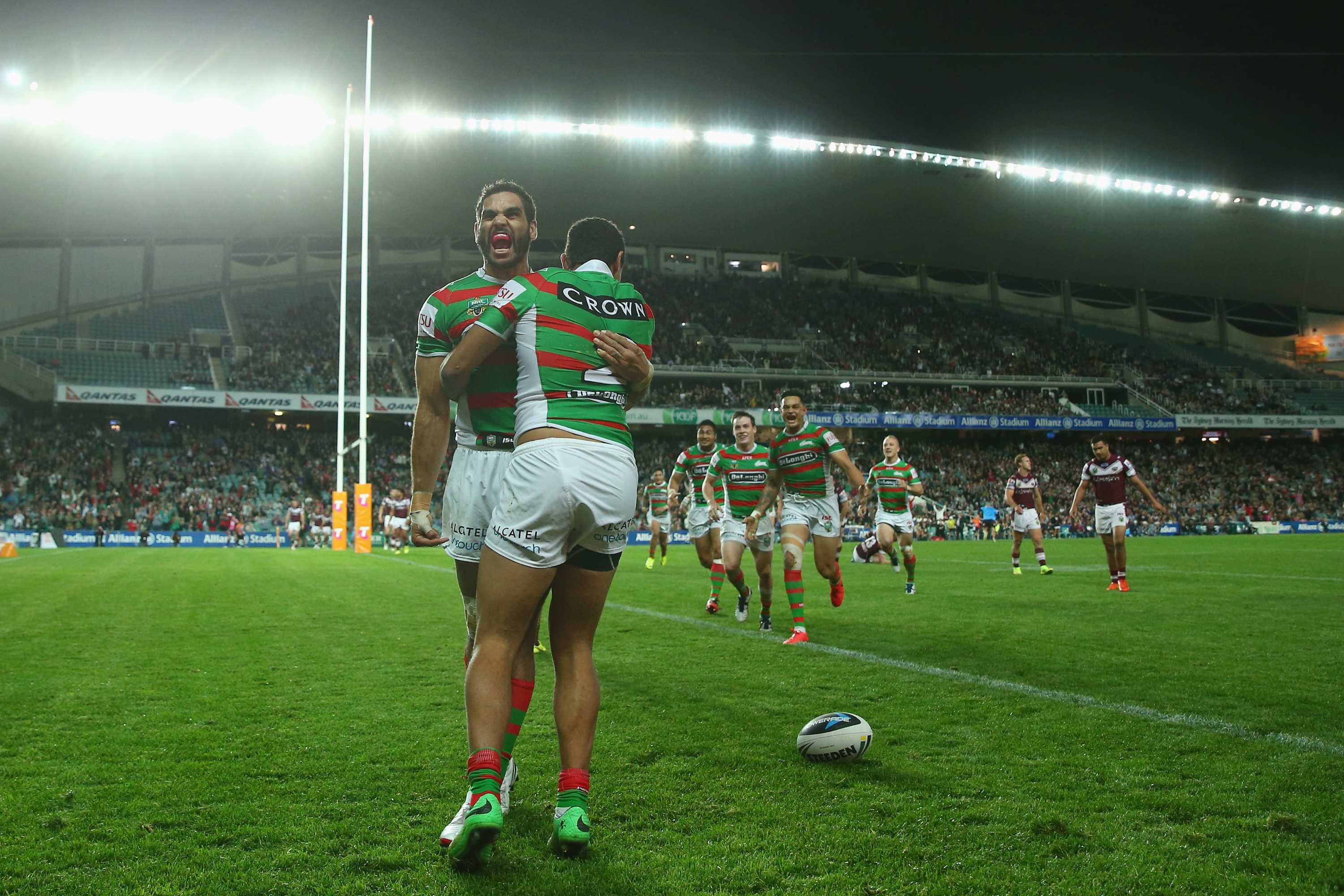 South Sydney Rabbitohs beat Manly Sea Eagles 40-24 to reach NRL ...