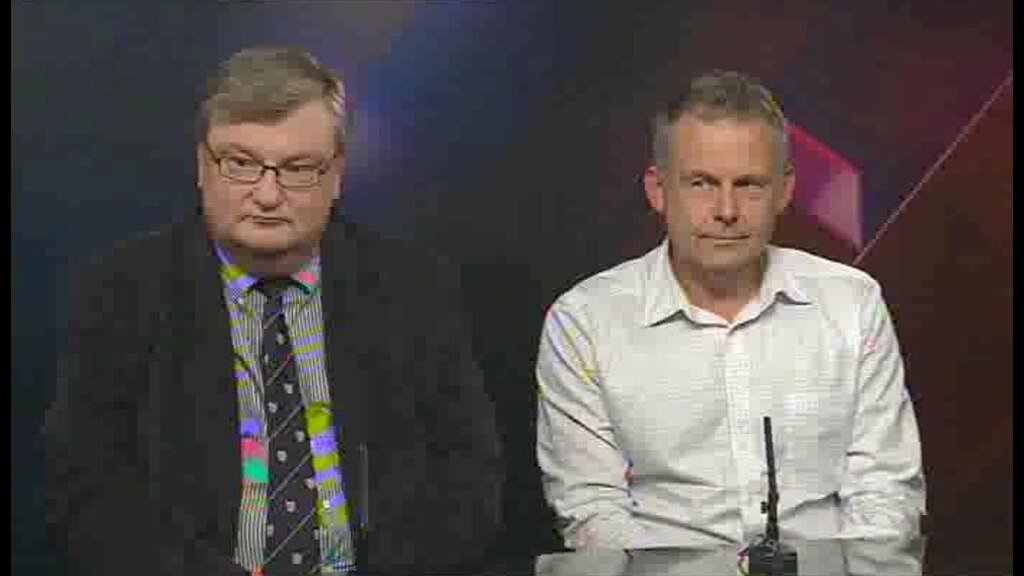 Prof Scott Parkes and Dr Graeme Alexander - ABC News