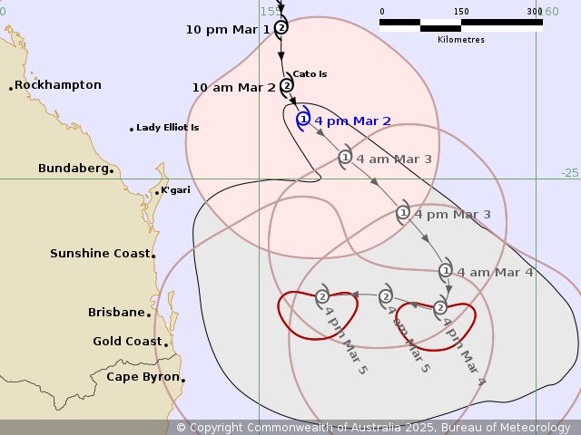 Tropical Cyclone Alfred forecast to make landfall from Thursday as ...