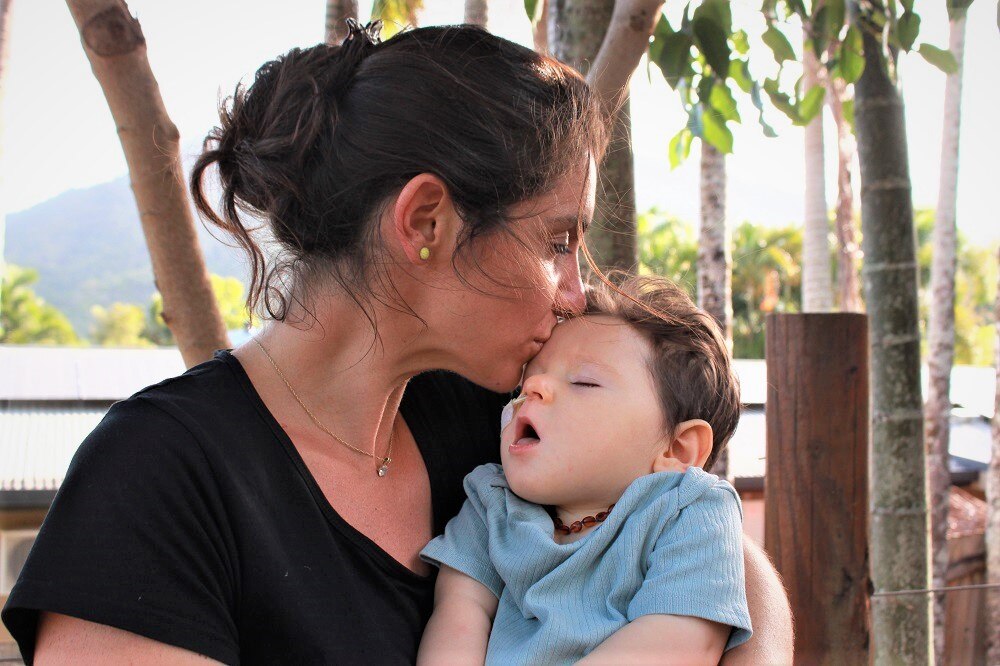 Baby Enzo Denari's brain condition is a mystery to doctors, but family ...