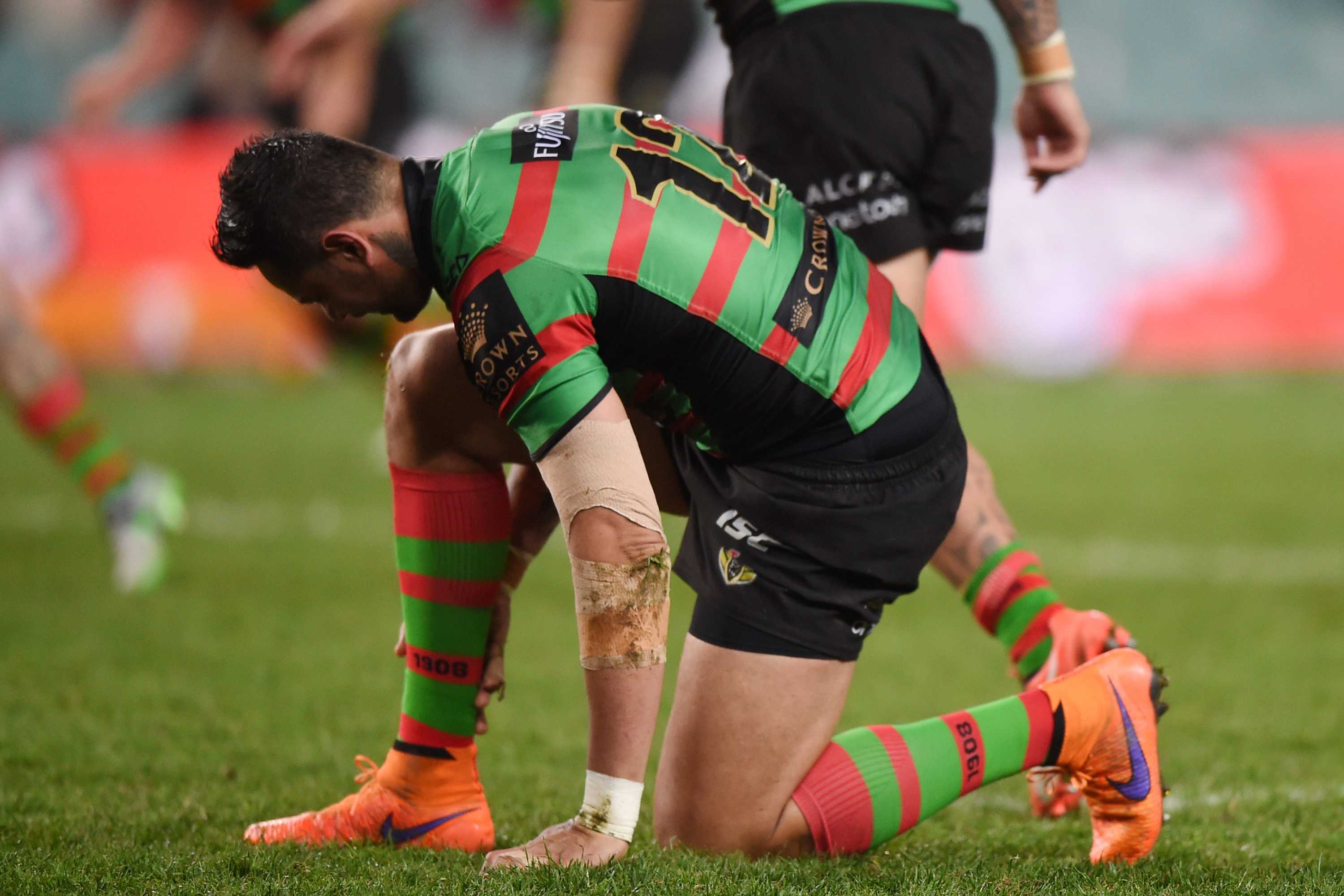 South Sydney's John Sutton breaks leg and Issac Luke receives two-match ...