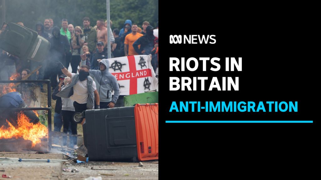 Violent protests and riots have broken out across Britain - ABC News