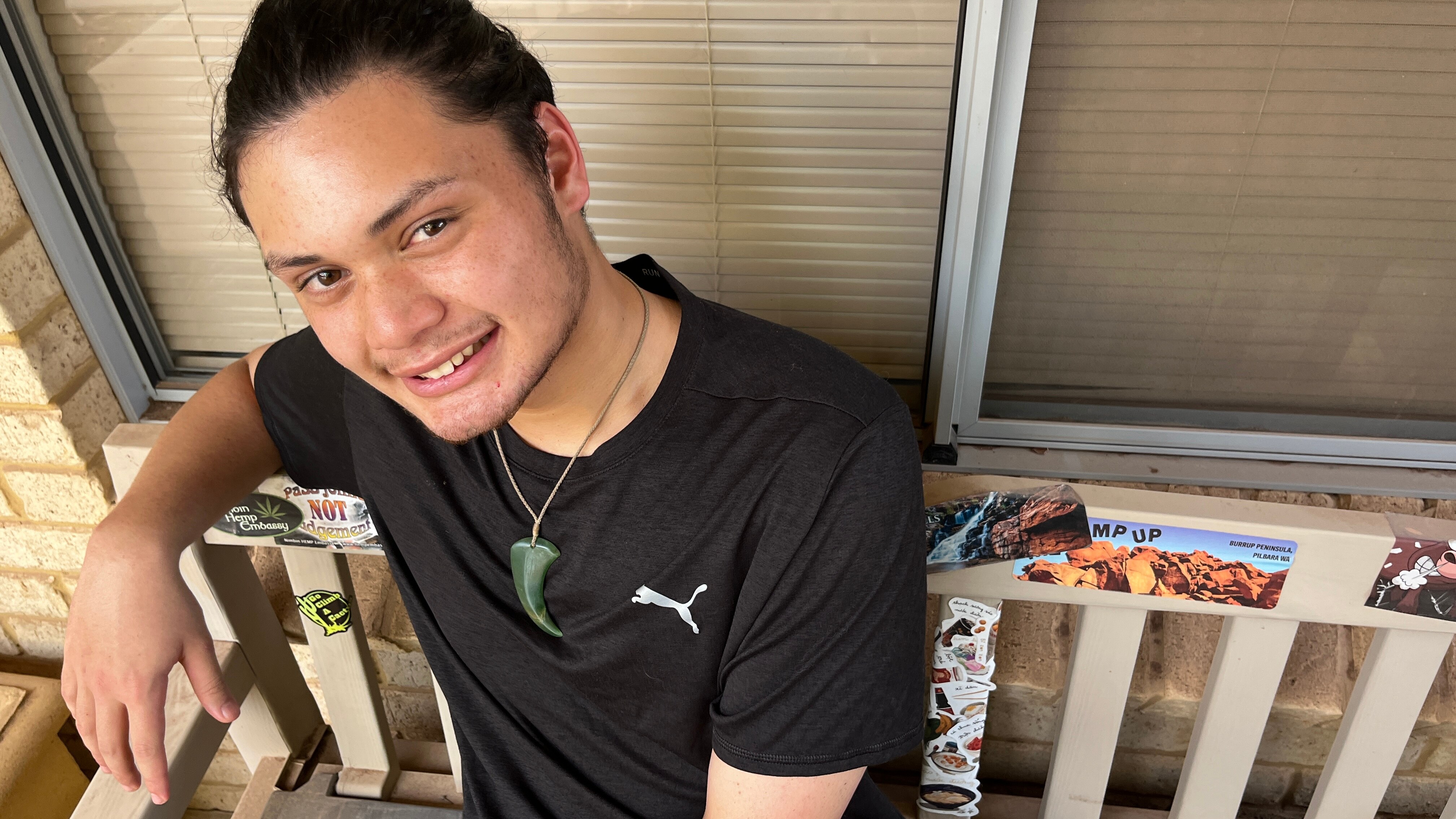 Piano soothes Gabe when he's stressed or sad. - ABC Takeover