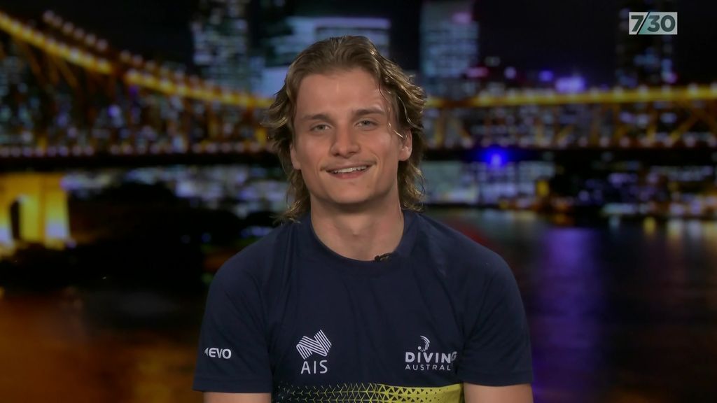 Australia’s newest diving world champion - Cassiel Rousseau - ABC News
