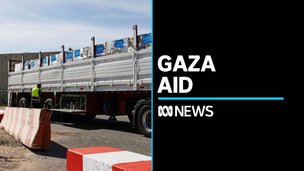 Shipment of aid enters Gaza - ABC News