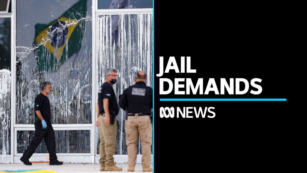 Arrests ordered for top officials in Brazil after capital stormed - ABC ...