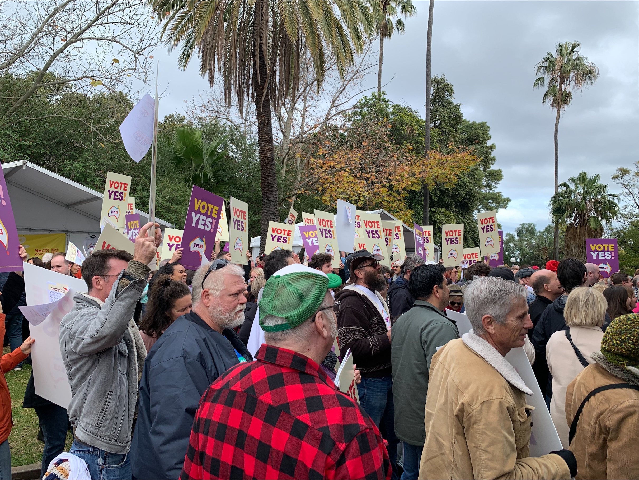 Yes advocates rally support for Voice to Parliament at events around ...