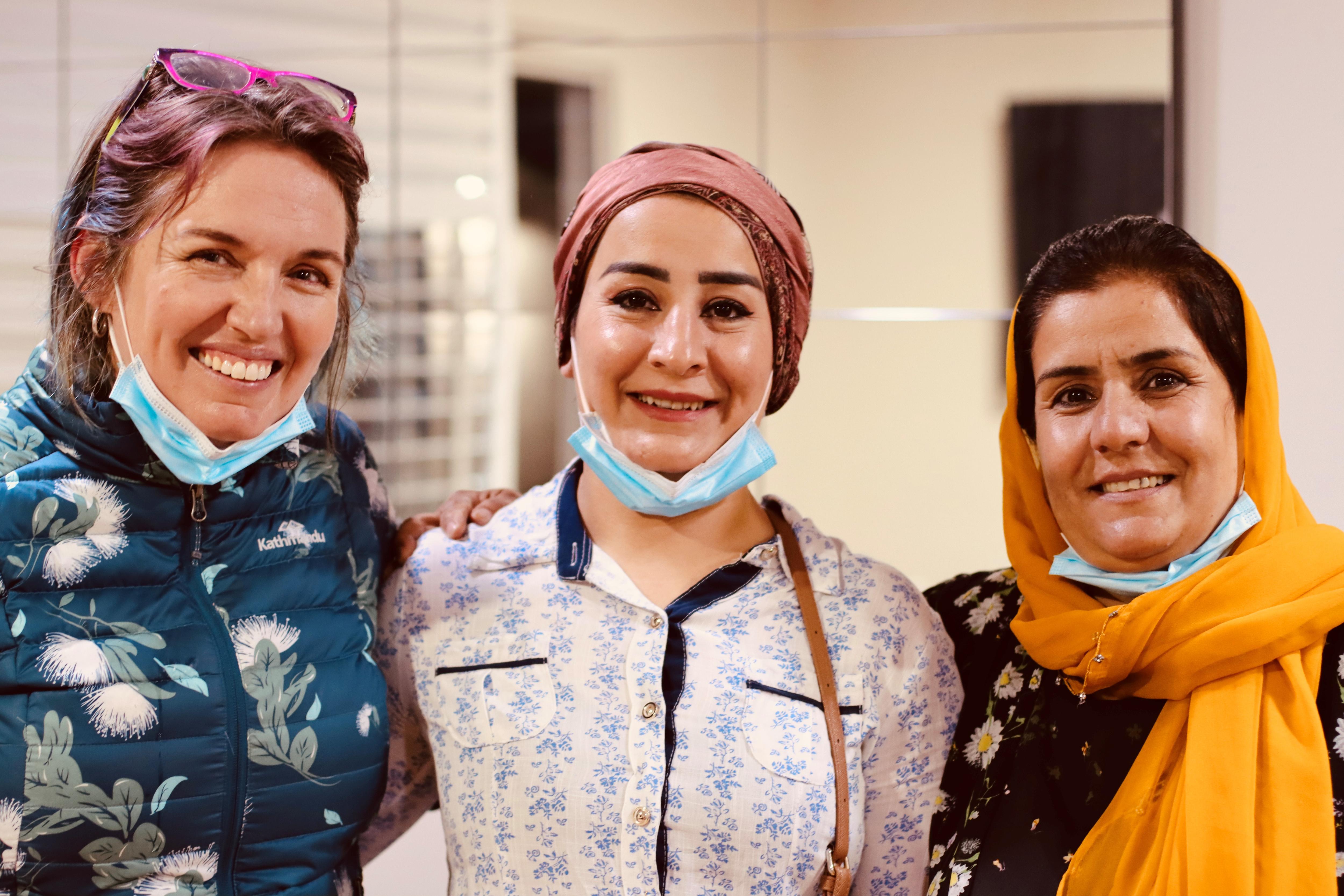 Humanitarian work helping women fleeing war-torn Afghanistan earns ...