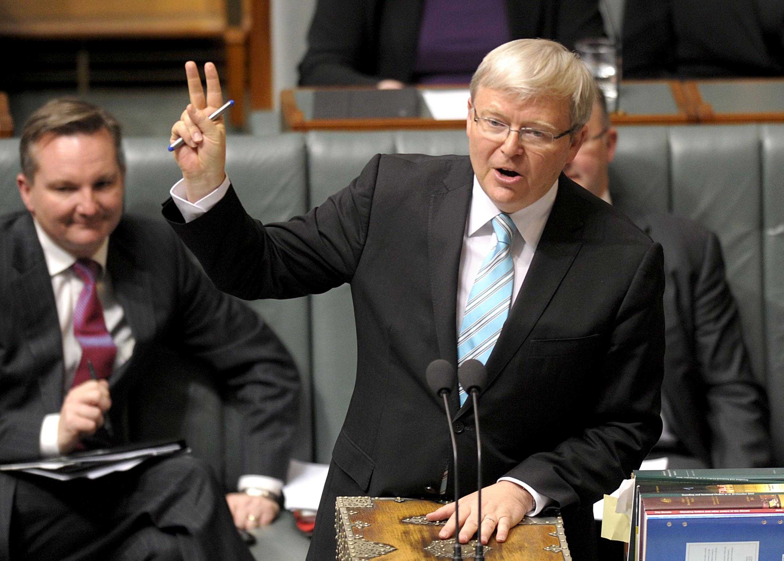 Election a referendum on Labor, and Rudd - ABC News