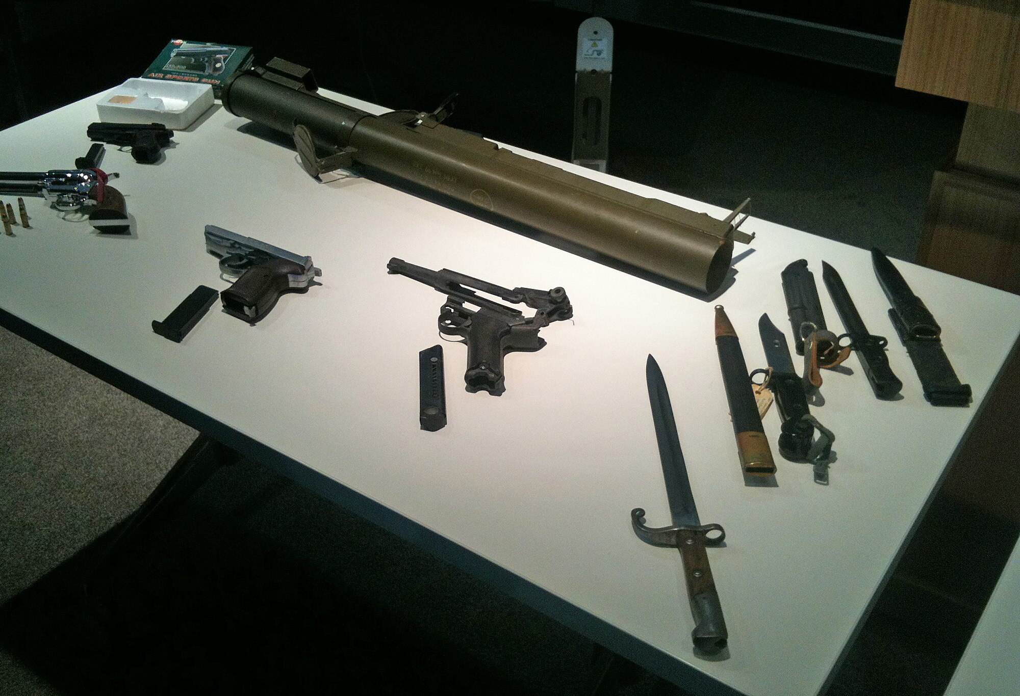 Missile, rocket launcher seized in weapons haul - ABC News