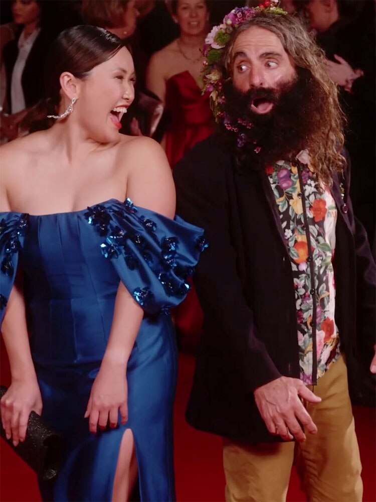 Costa and Tammy Logies 2023 Red Carpet - Gardening Australia