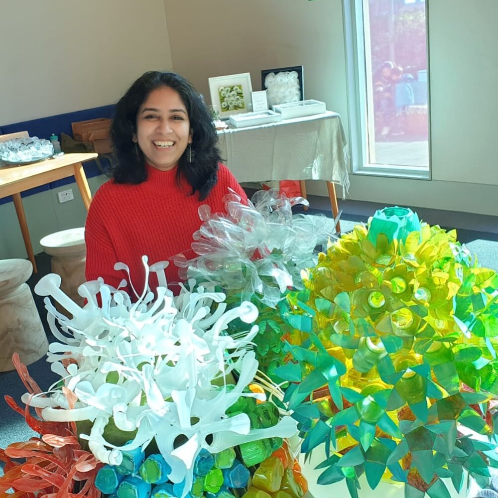 This Adelaide environmental artist makes her pieces out of upcycled ...