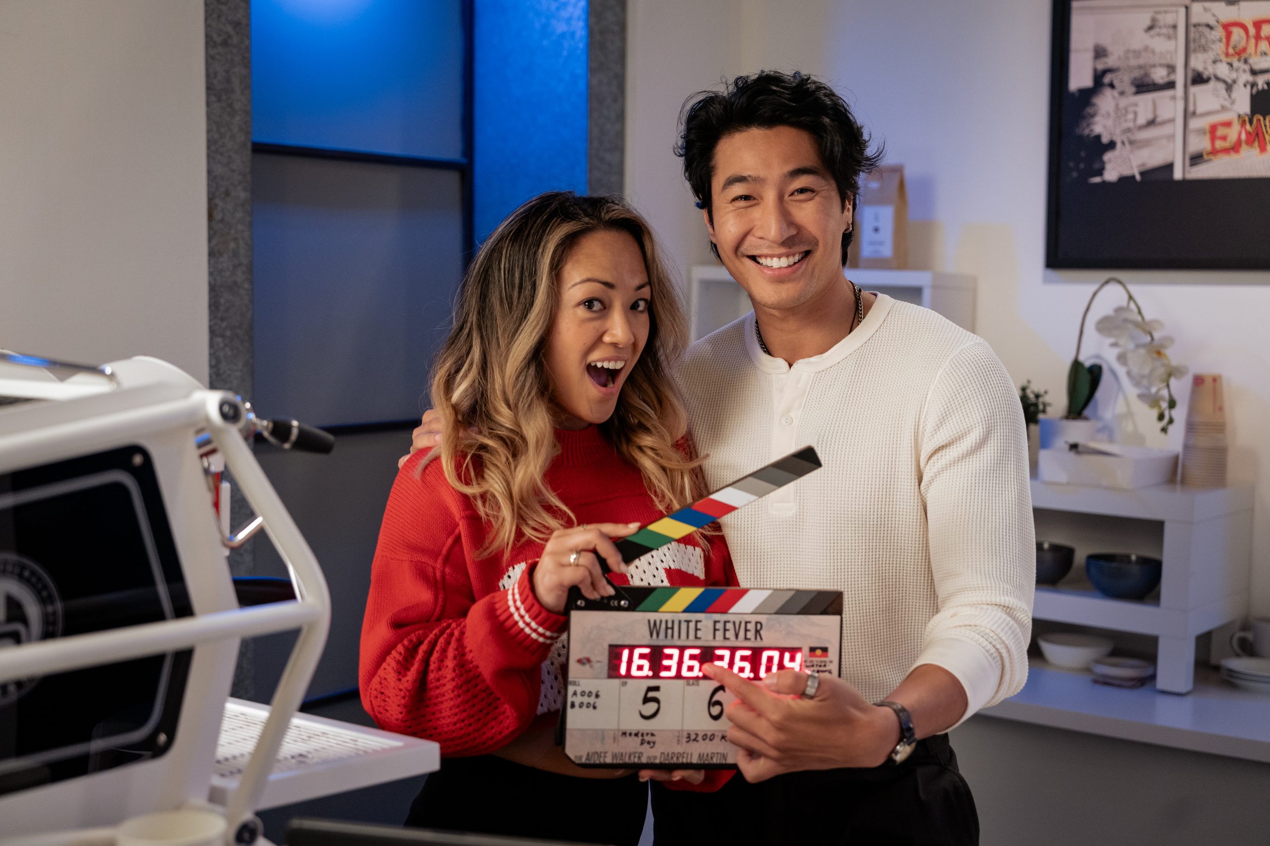 Cameras roll on ABC’s sexy new comedy White Fever. - About the ABC