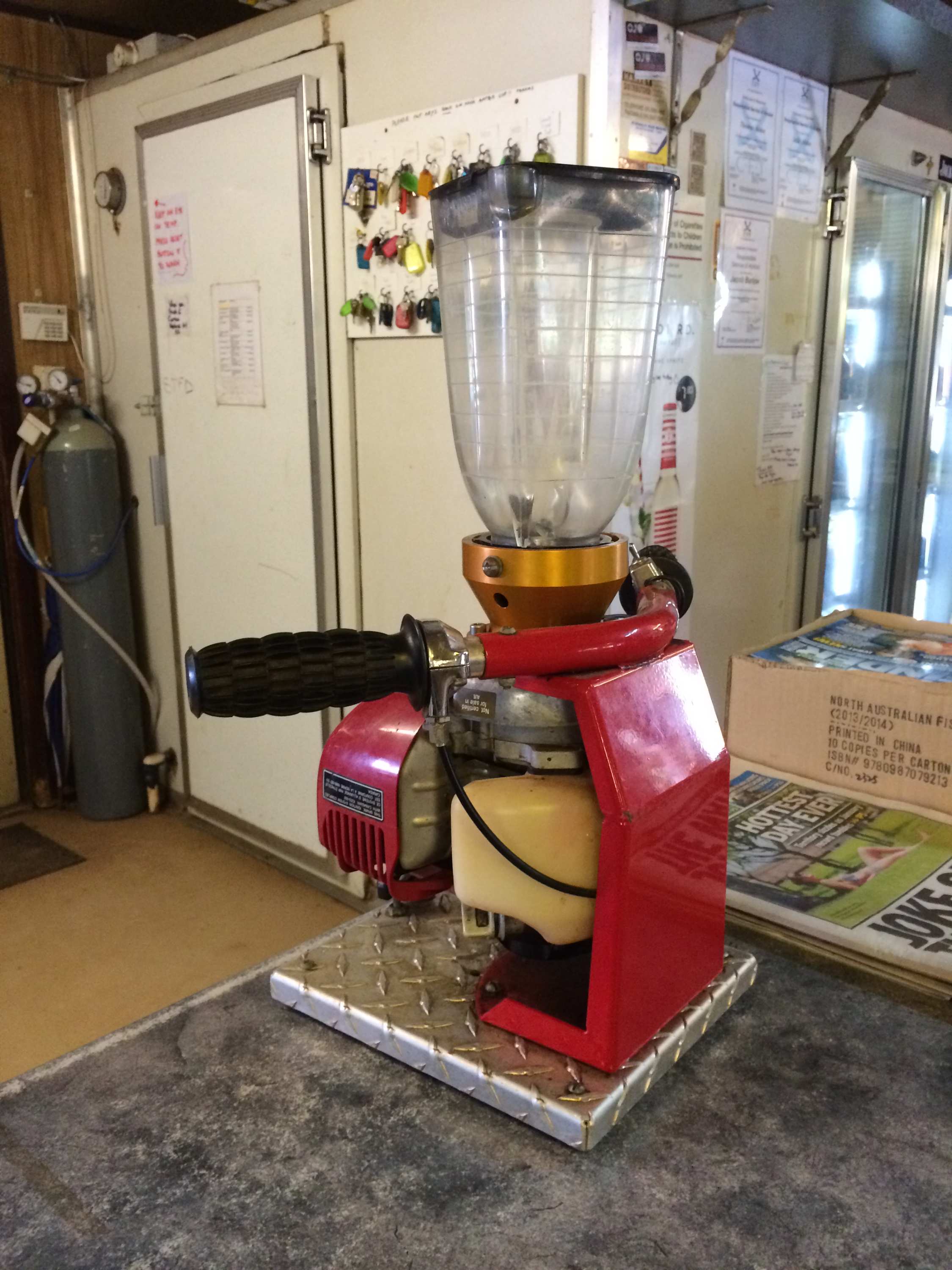 Publican moto-mixes margaritas - ABC News