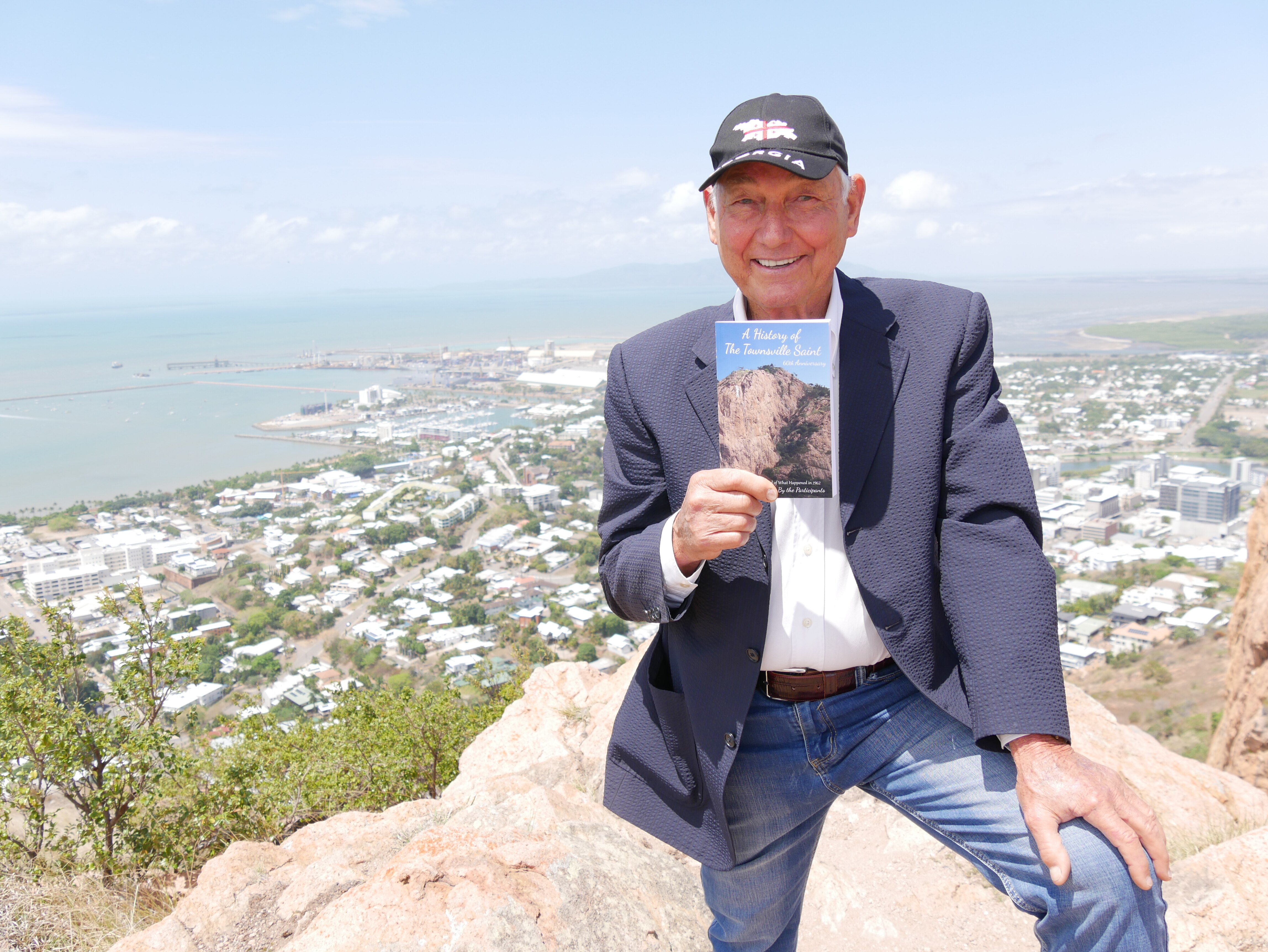 Townsville's Castle Hill Saint story immortalised in new book about the rock graffiti - ABC News