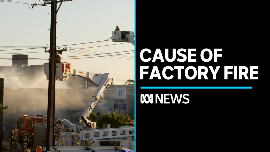 Authorities investigate the cause of factory fire in Adelaide's south ...