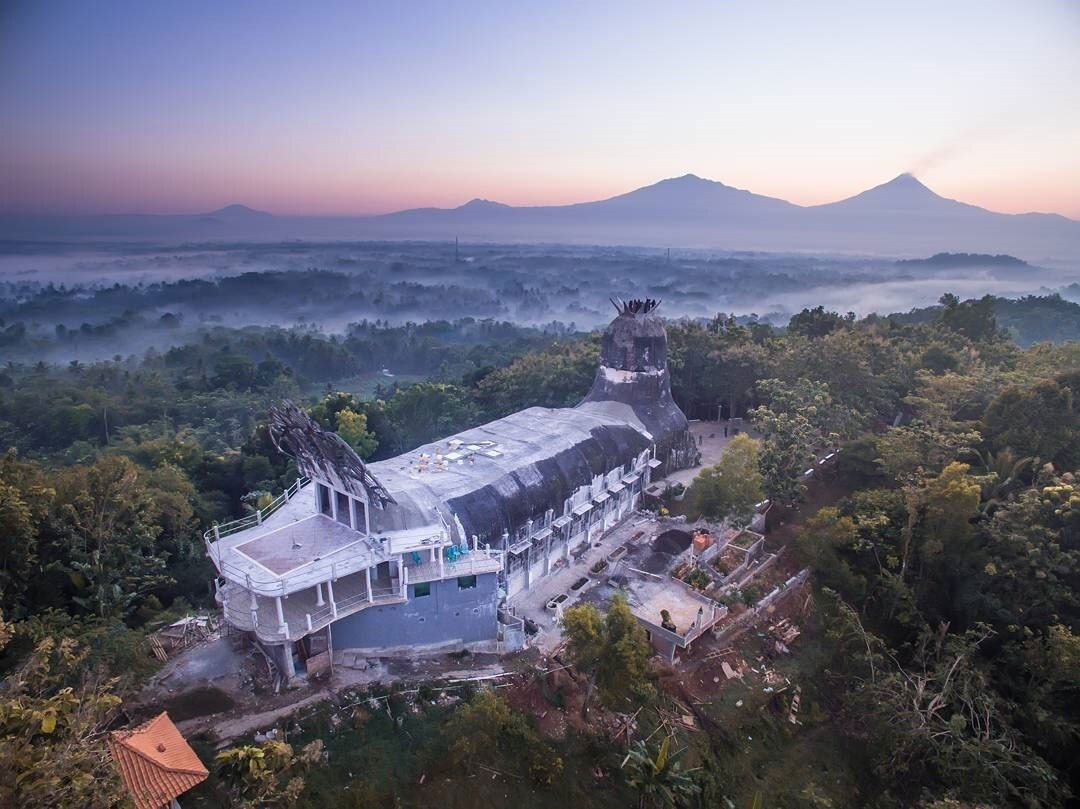 Chicken Church: Indonesia's famed building was built by a man with a ...