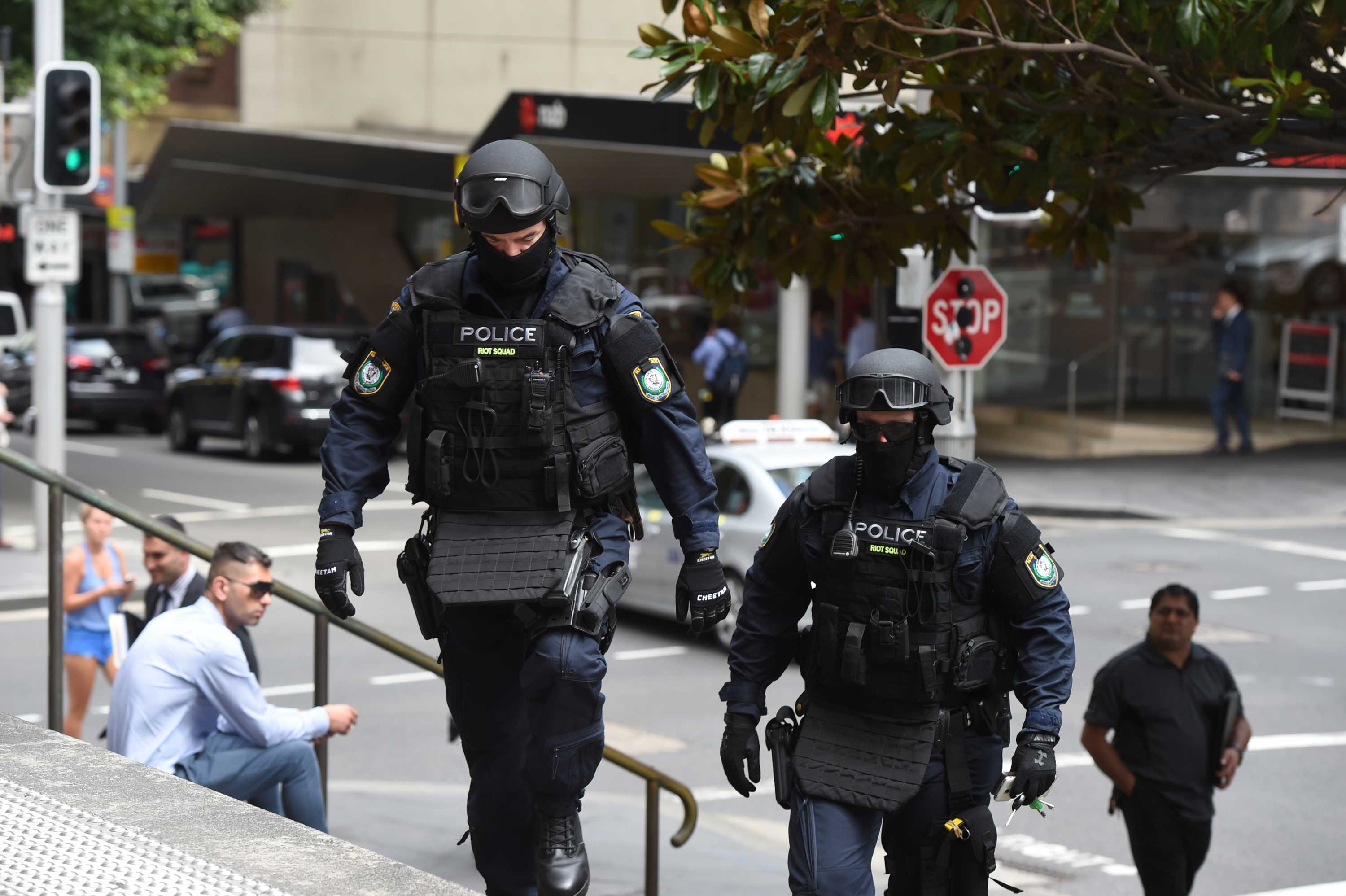 Riot police operation at Sydney's Downing Centre Local Court ends - ABC ...