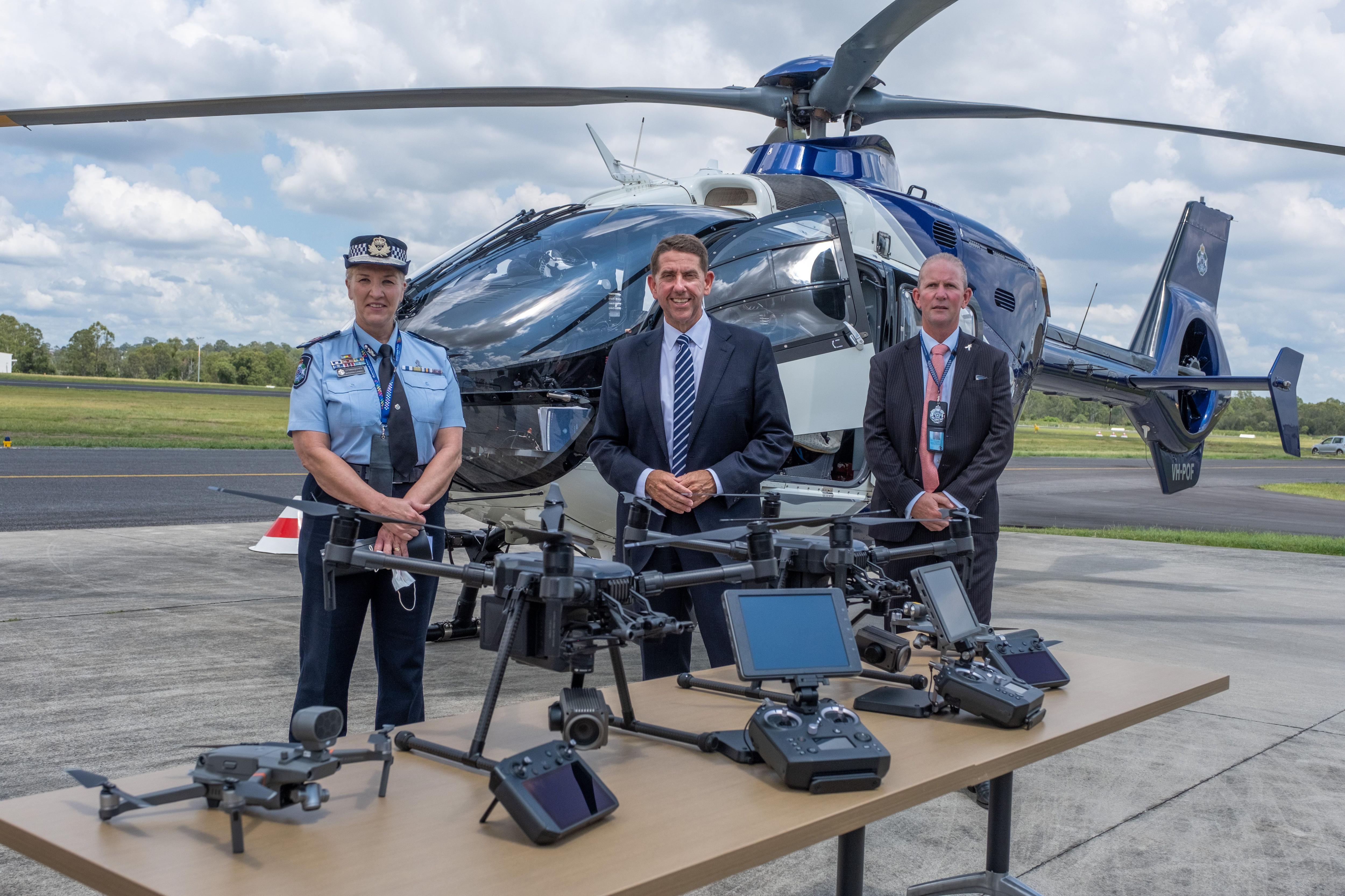 Queensland Police Service unveils drones, but military-grade tech comes ...