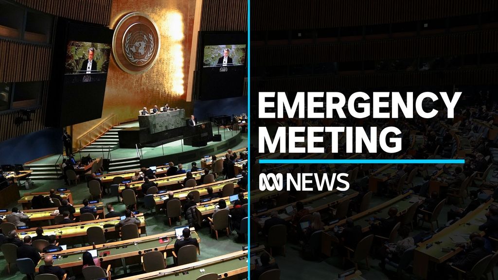 UN General Assembly holds emergency meeting - ABC News