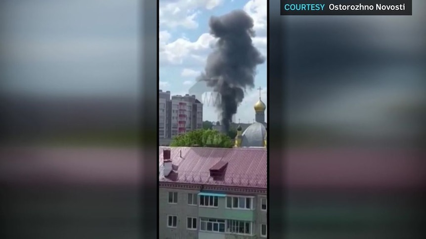 Reports four Russian military aircraft shot down near Ukraine - ABC News Reports four Russian military aircraft shot down near Ukraine - ABC News