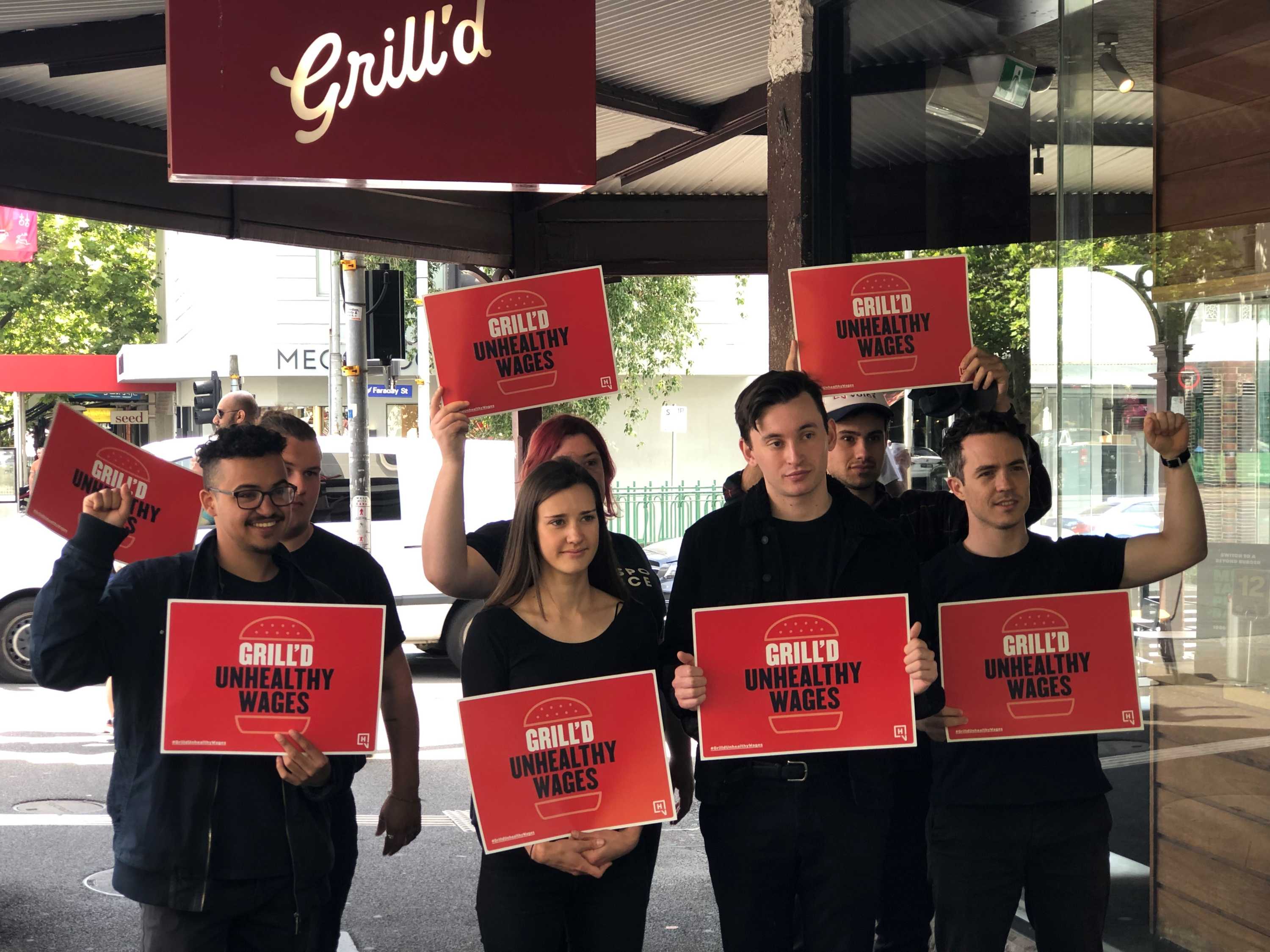 Grill'd burger chain accused of keeping young workers in underpaid ...