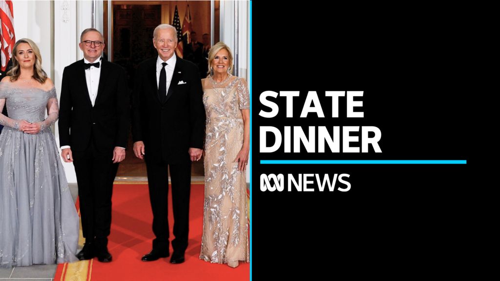 Prime Minister and his partner on the official State dinner in ...