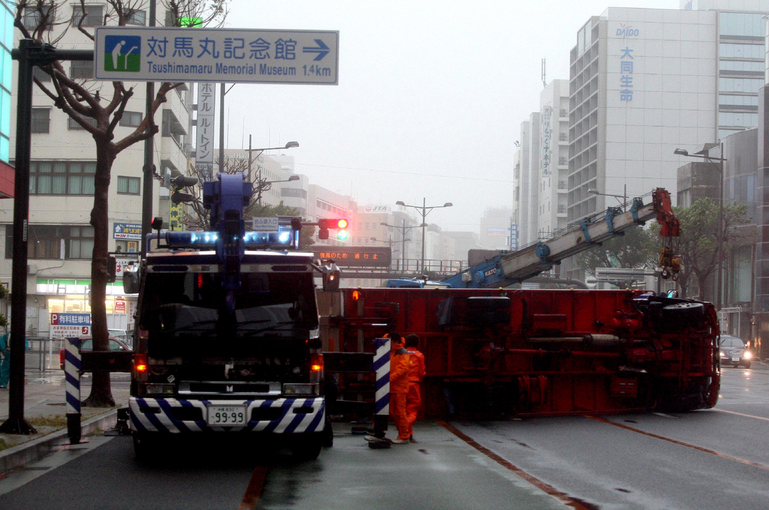 Powerful typhoon hits Japan's mainland - ABC News