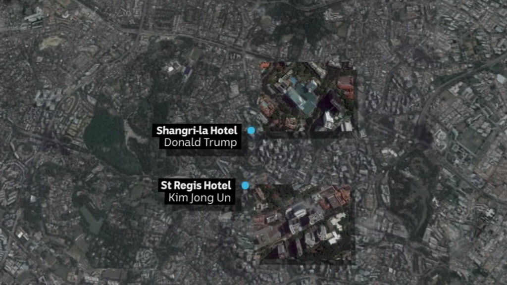 Key locations in the North Korea summit mapped out - ABC News