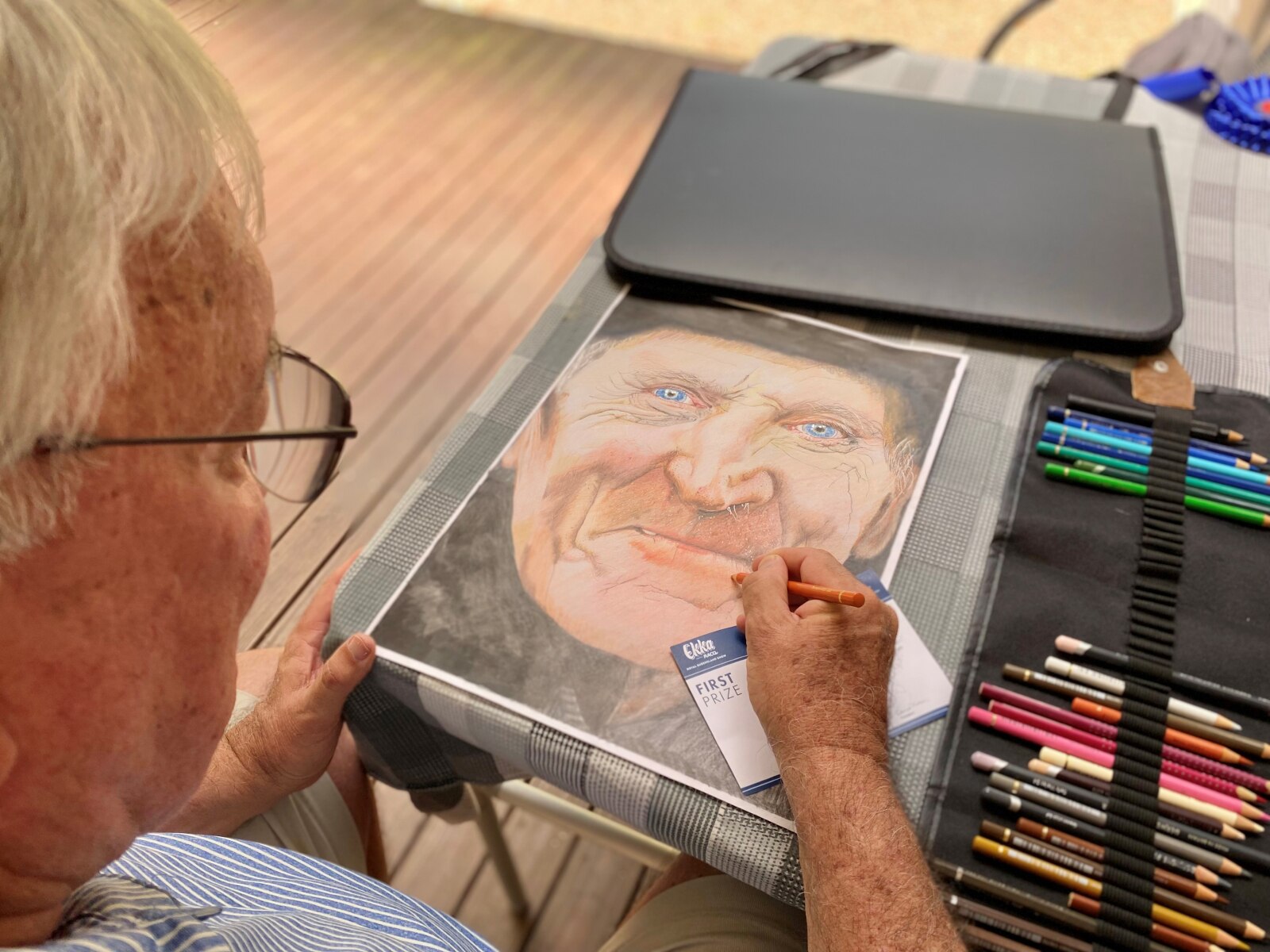 Poet Harry Donnelly and artist Keith Blake's inexplicable 'connection ...