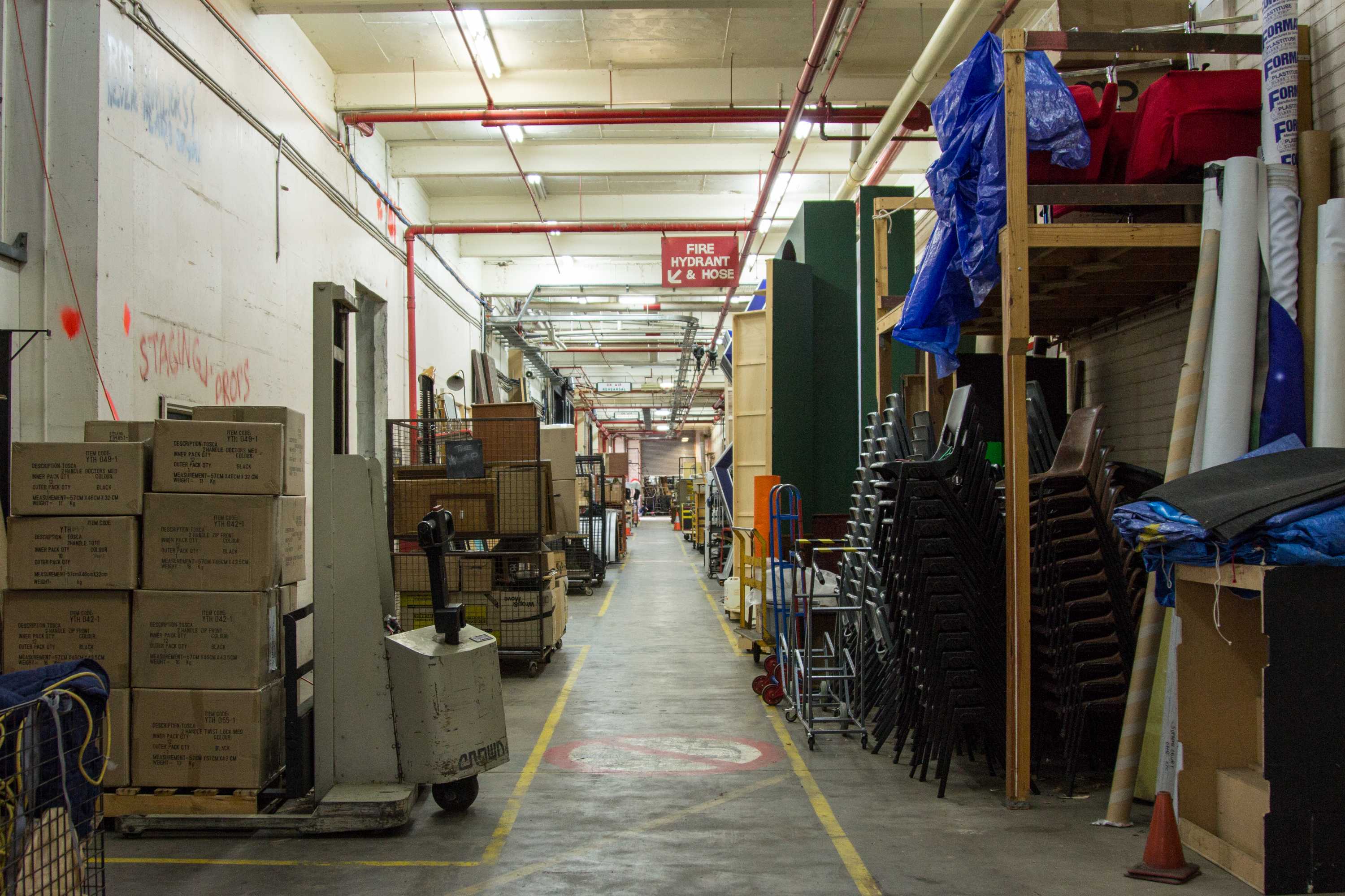 Behind the scenes of the ABC Television studios in Elsternwick ...