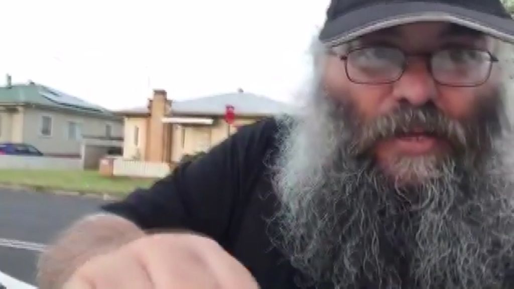 Big Rob livestreams outside former mayor Isaac Smith's house in 2017 ...