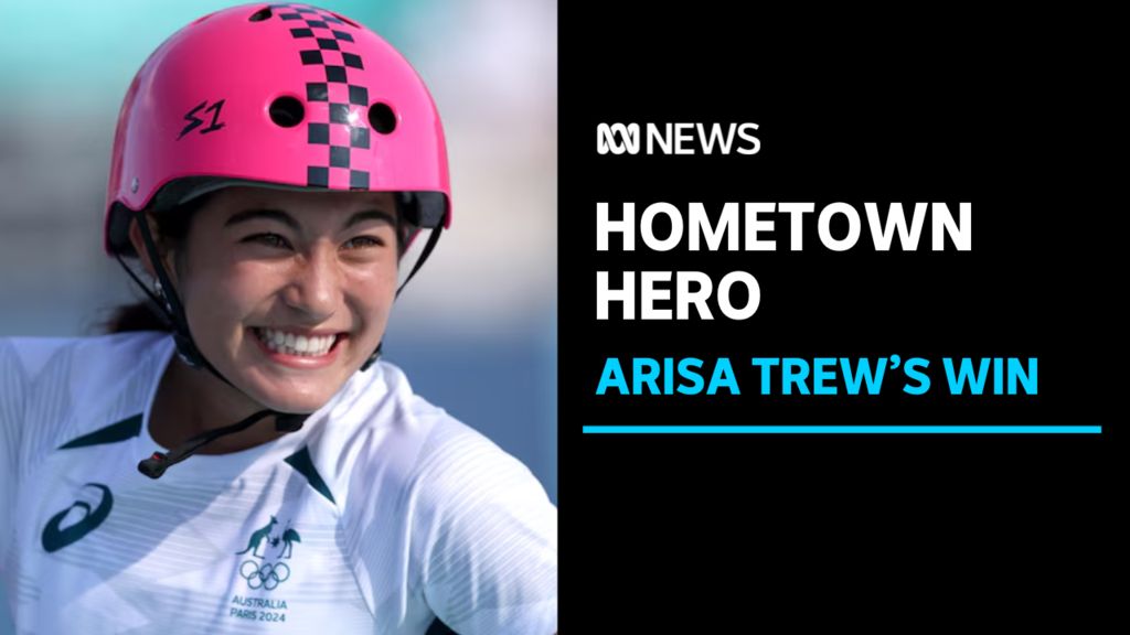 Arisa Trew becomes Australia’s youngest Olympic gold medallist - ABC News
