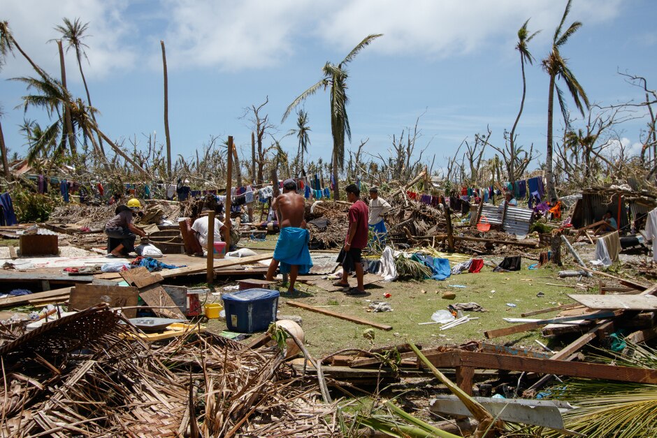Typhoon Maysak: Photographer Brad Holland captures the recovery on ...