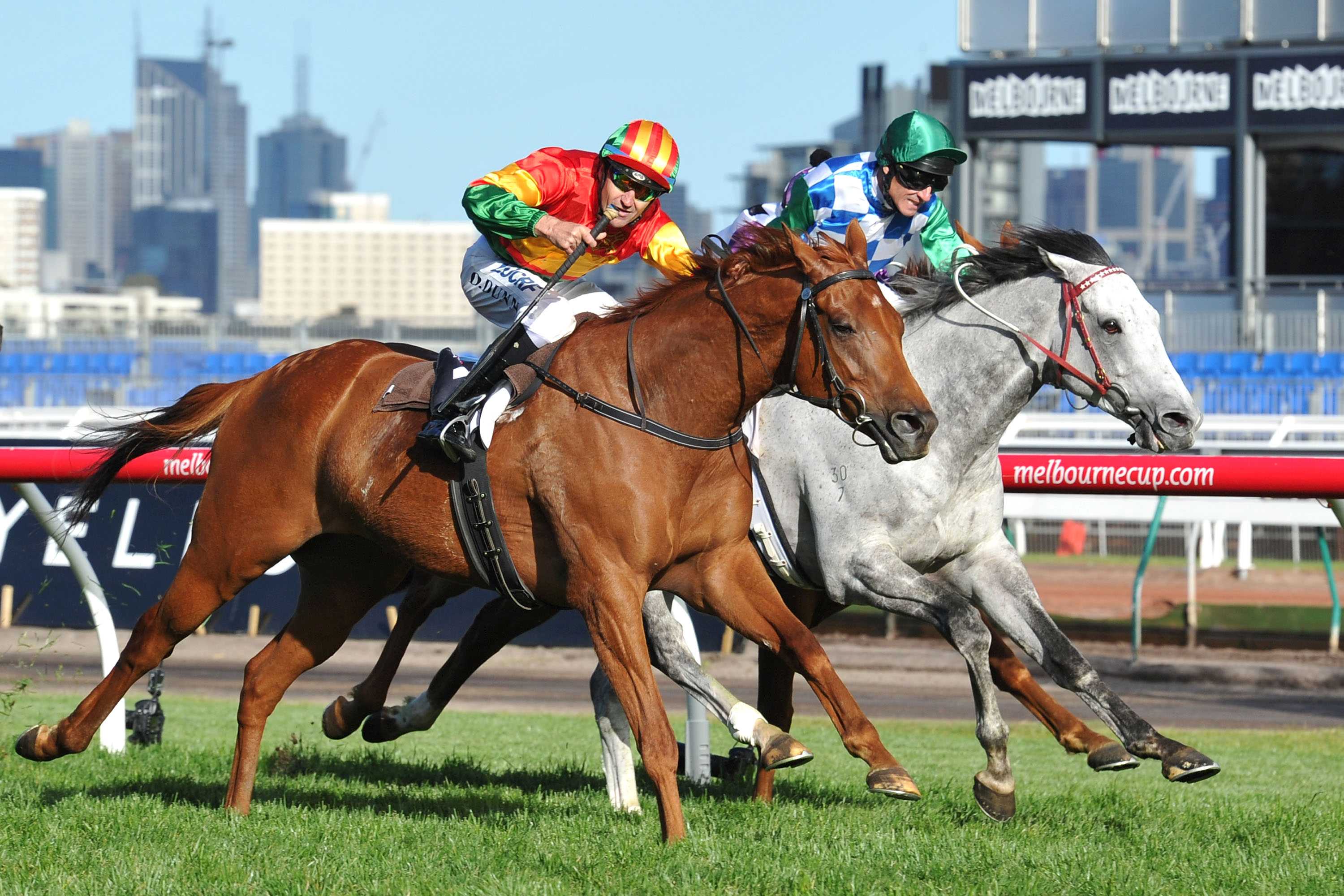 Happy Trails scores upset win in Turnbull Stakes - ABC News