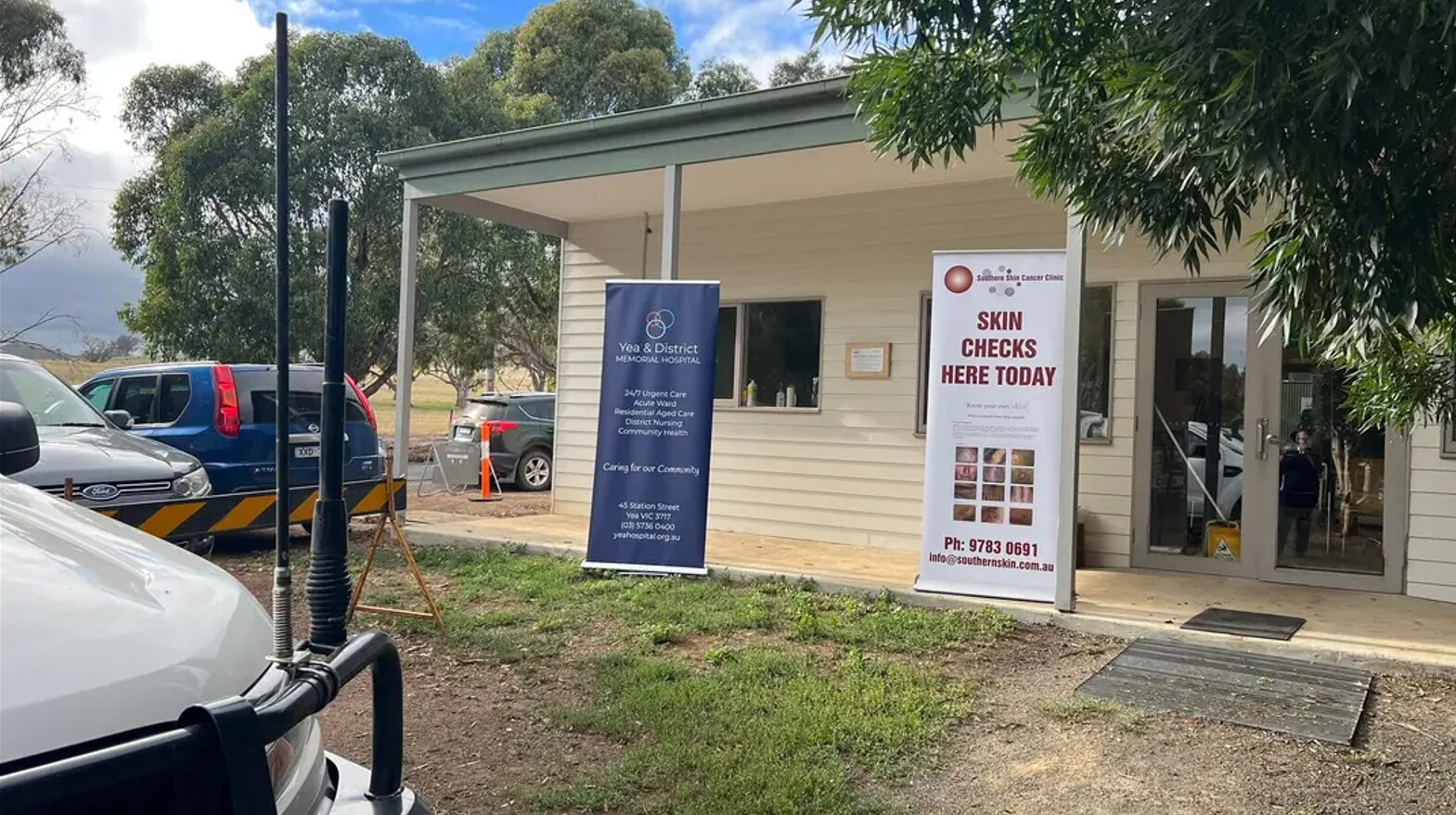 Skin checks at the saleyard, the popular medical clinic with farmers ...