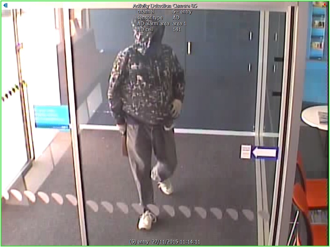 Images released of Scone bank robber - ABC News