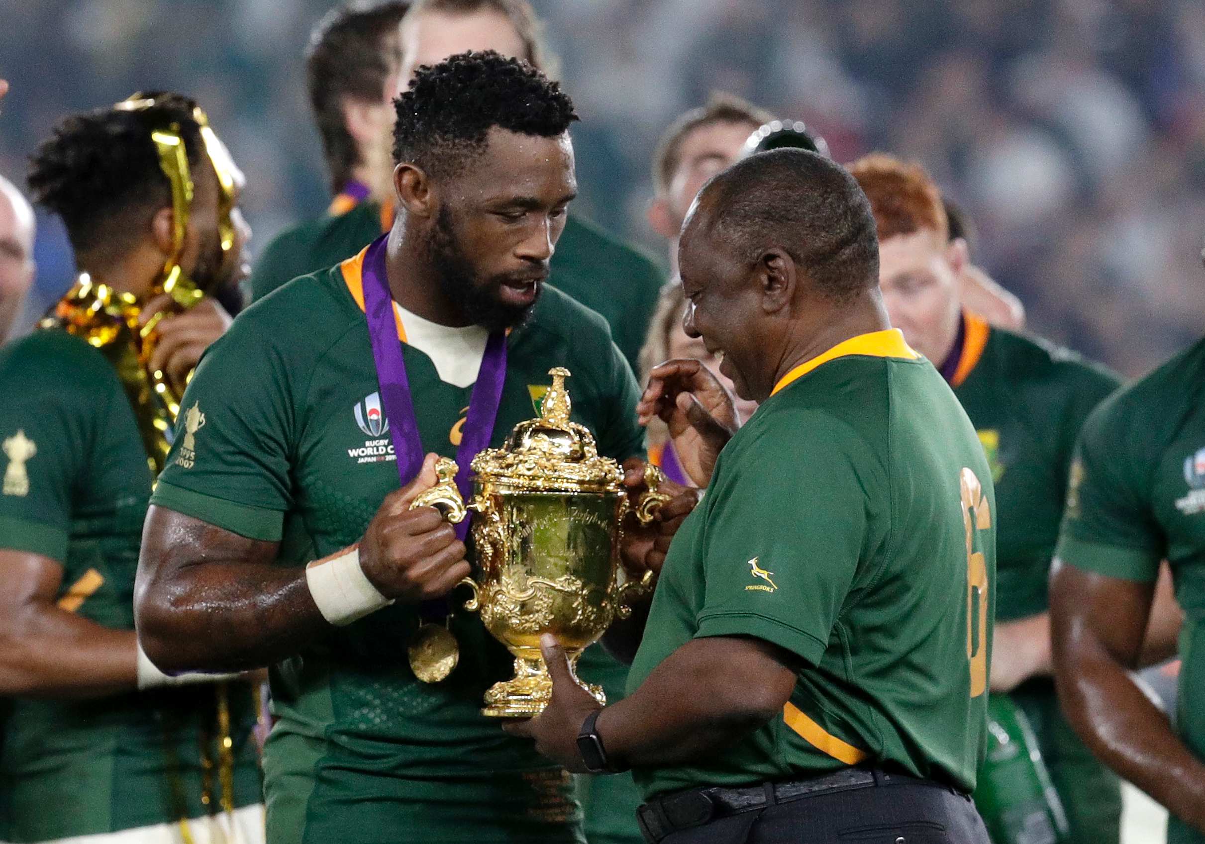 Rugby World Cup winners South Africa hope 32-12 win over England in ...