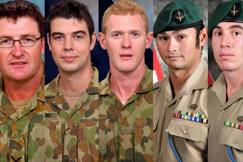 Fallen Australian soldiers arrive home - ABC listen