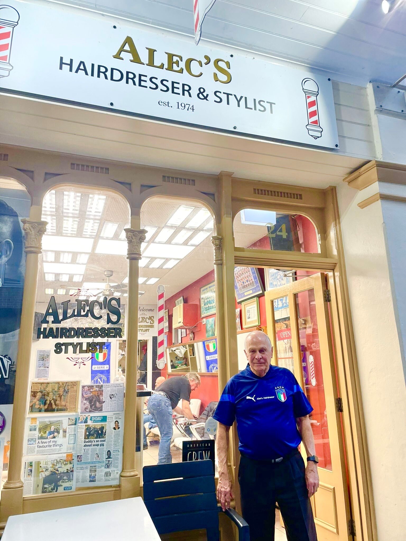 Alec's Adelaide barbershop on Leigh Street turns 50 - ABC listen