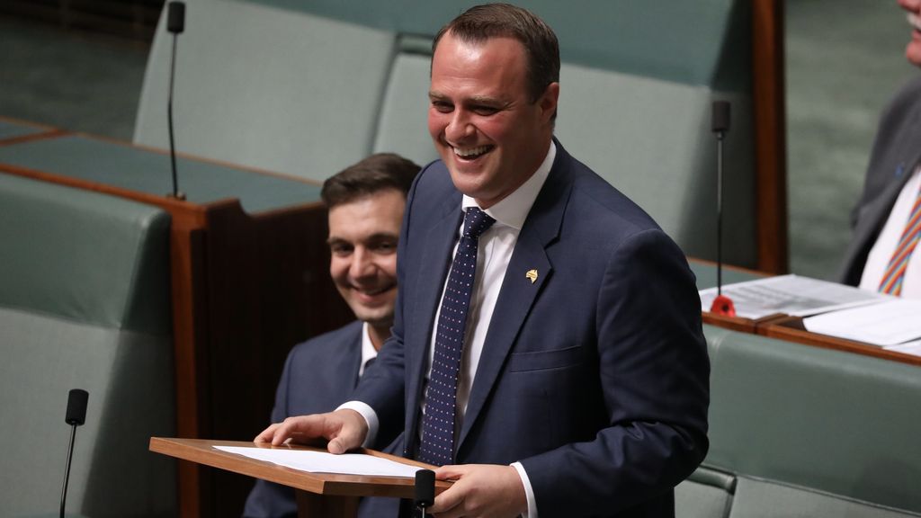 Same-sex marriage: Tim Wilson proposes to his partner after bill ...