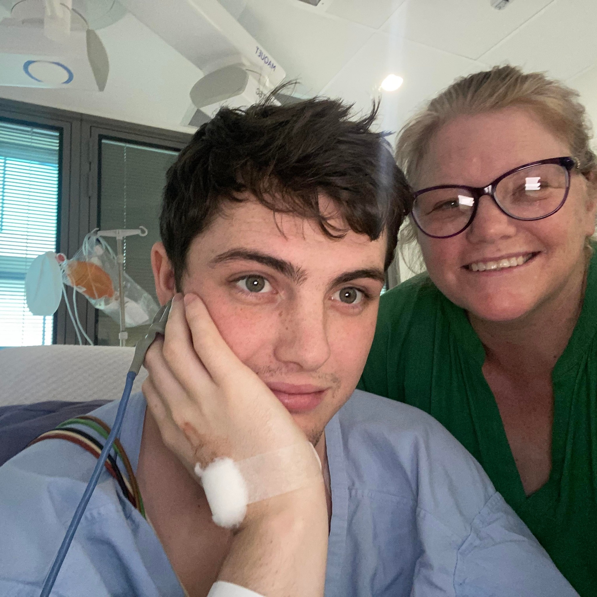 Broken Hill's Adam Slattery gets support from friends and family as he ...