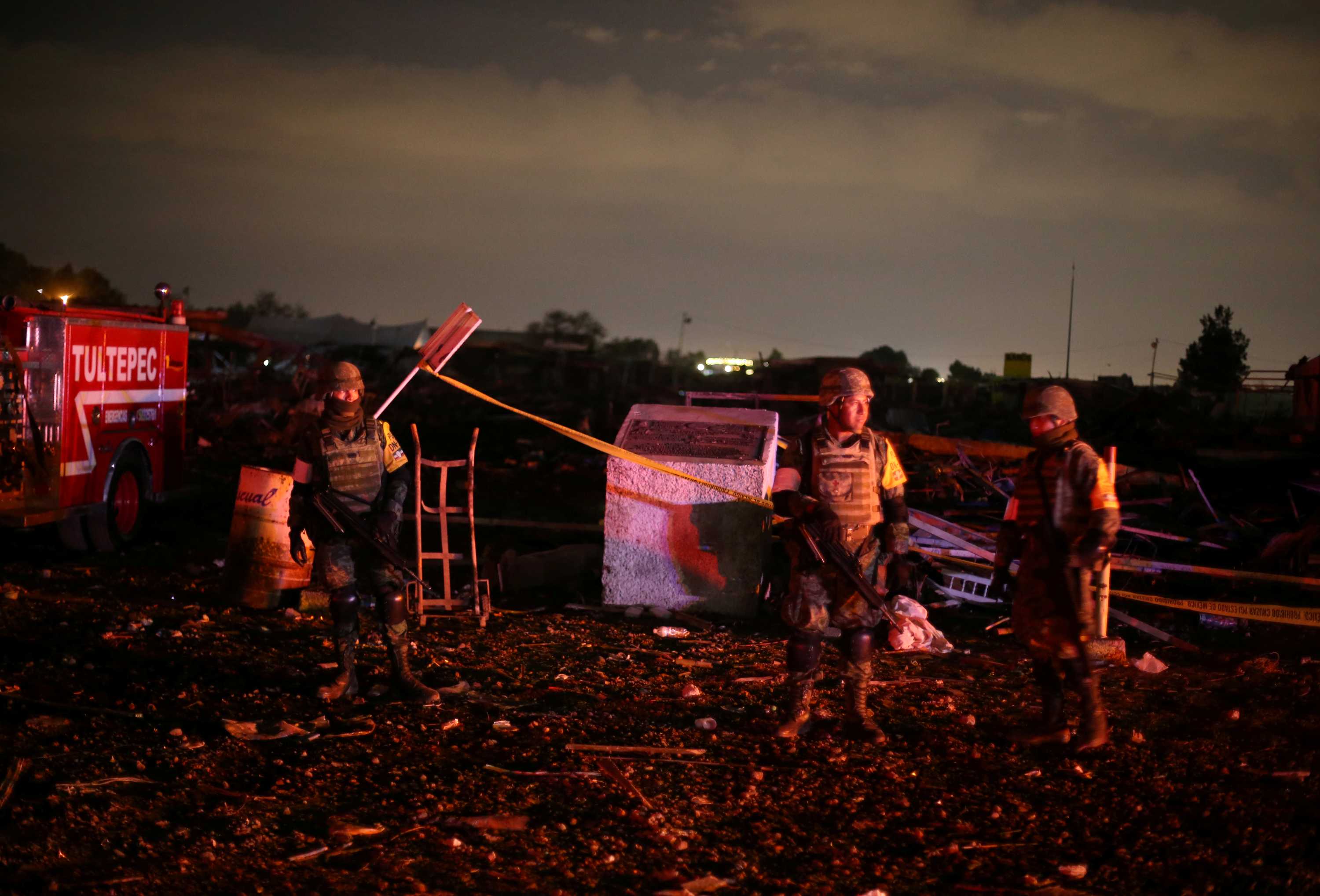 Mexico fireworks blast: Experts scour site of deadly explosion at ...