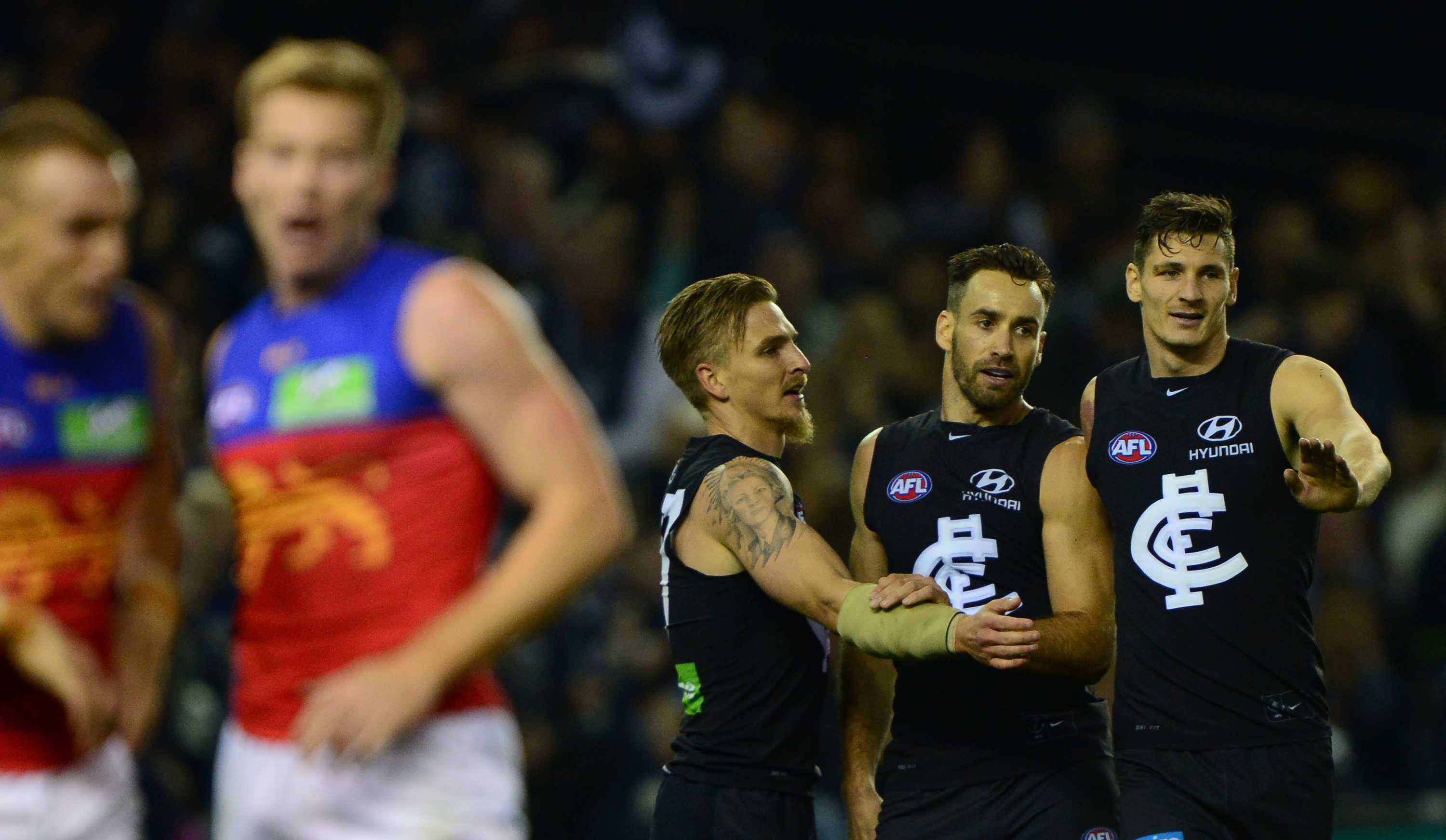 Carlton brushes aside Brisbane Lions, Hawthorn beats Melbourne Demons ...