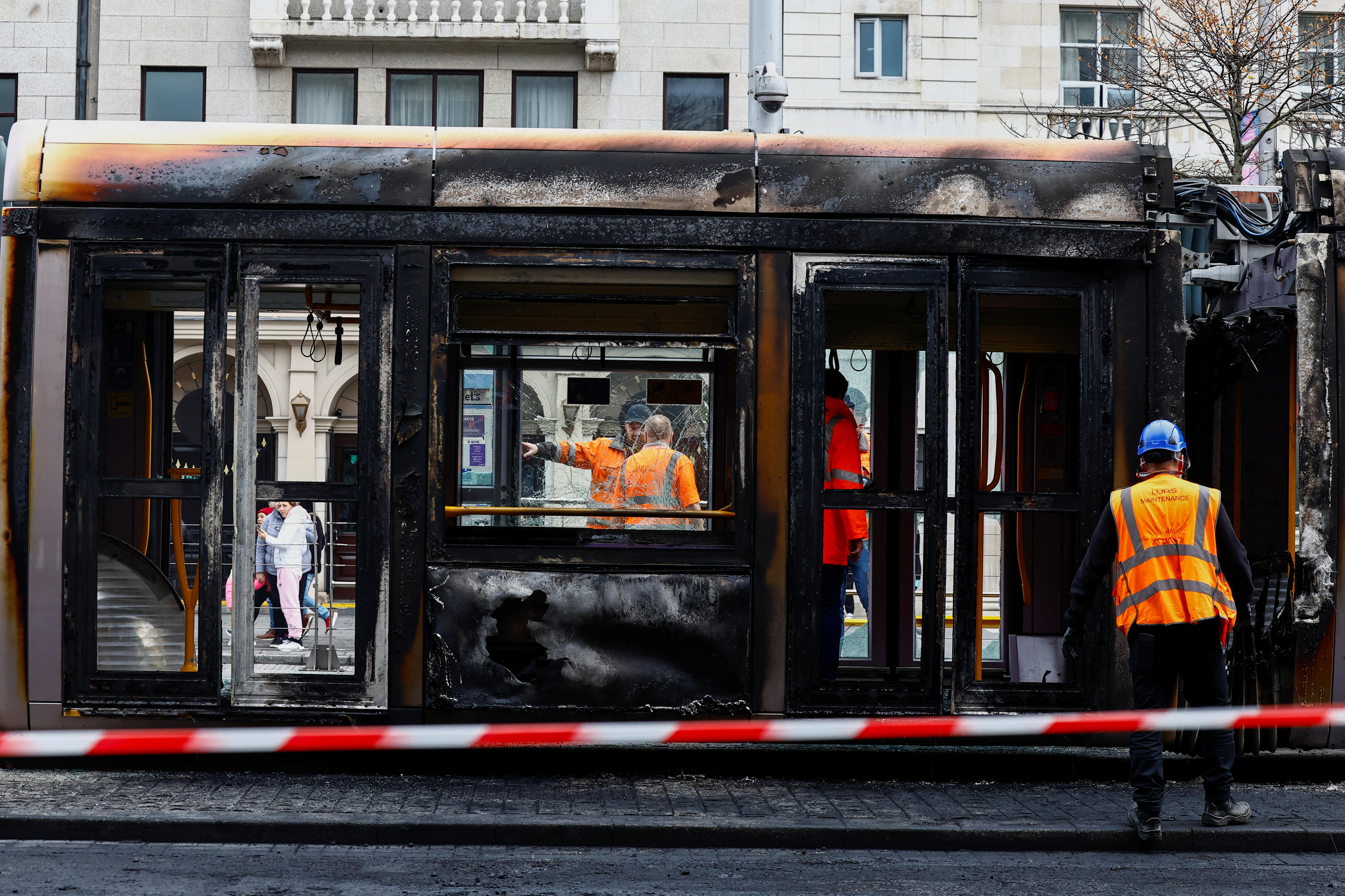 Calm restored to Dublin streets after 34 arrested for riots following ...