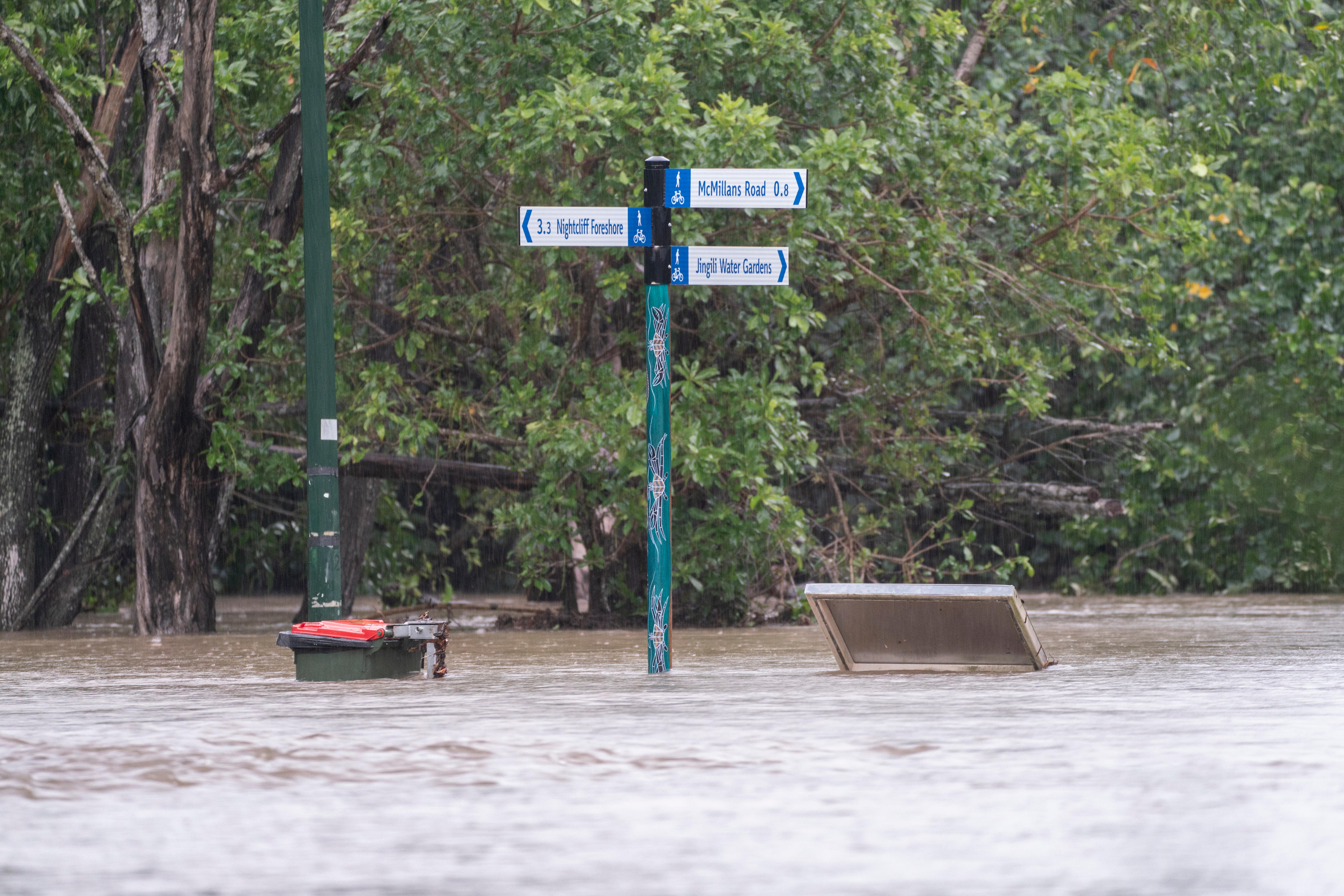 Monsoon causes heavy rainfall, flooding in Darwin suburbs, as Gulf of ...