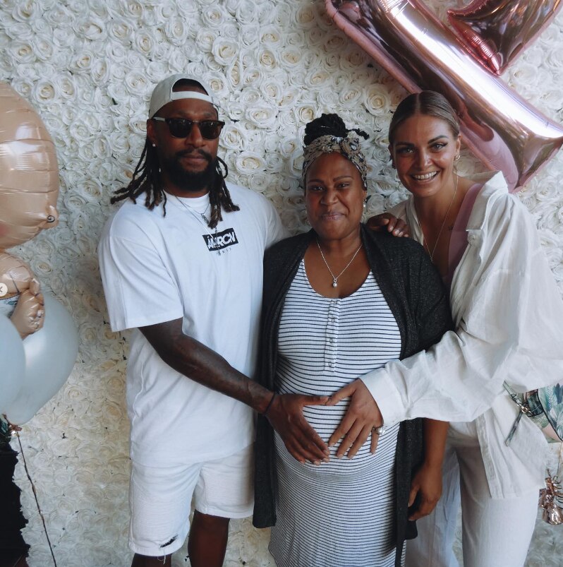 Opal Cayla George excited for her baby's arrival via 'Island adoption ...