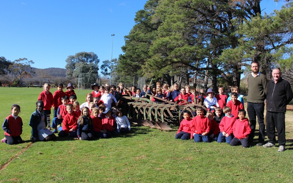 Historic stump-jump plough visits former Dickson Experiment Station ...