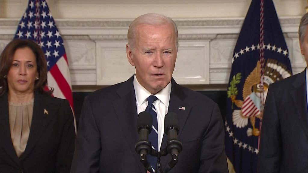 'Act of sheer evil': Joe Biden pledges support for Israel - ABC News