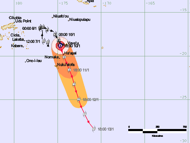 Cyclone Ian: Communications cut after storm lashes Tonga's Ha'apai ...